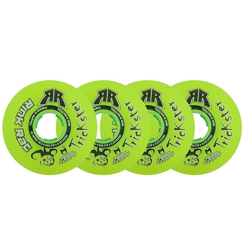 Rink Rat Trickster Inline Hockey Wheels XXXGrip 76mm - 4 Pack – Hockey ...
